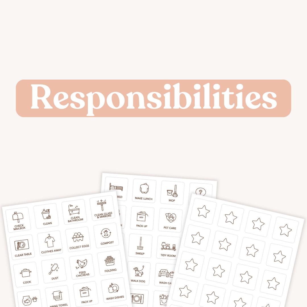 Tile Labels - Responsibilities Pack – Second Scout