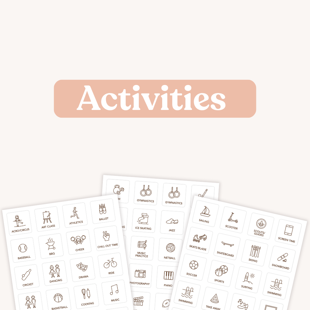 Tile Labels - Activities Pack – Second Scout