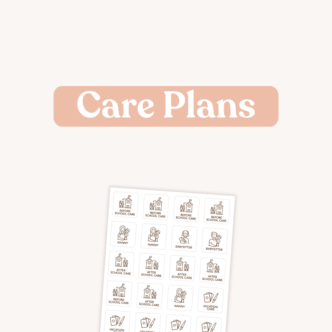 Tile Labels - Care Plans Pack – Second Scout