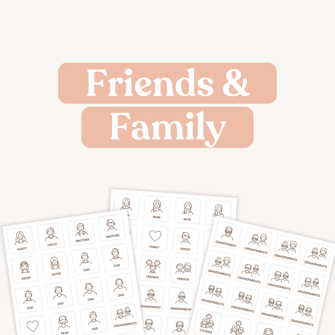 Tile Labels - Friends & Family Pack – Second Scout