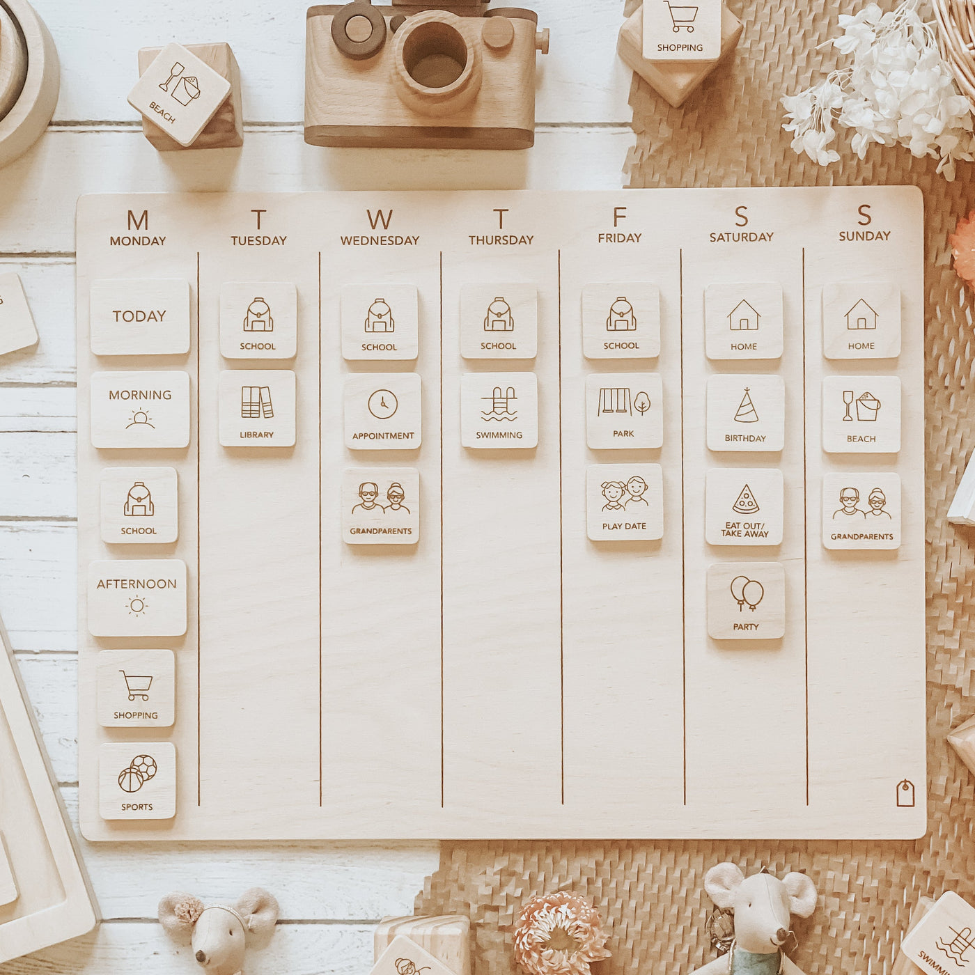 Little Agenda Weekly Planner – Second Scout