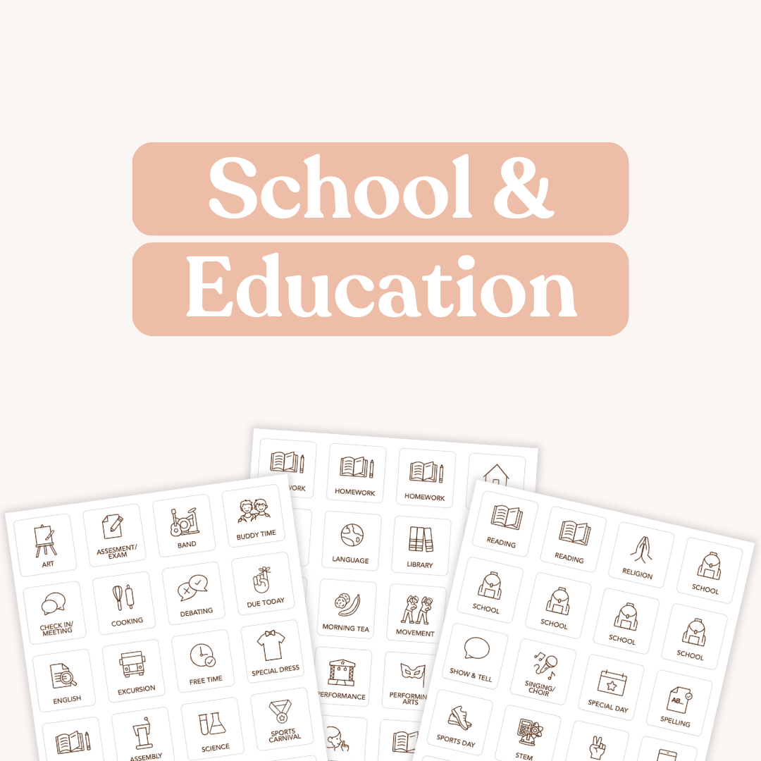 Tile Labels - School & Education Pack – Second Scout