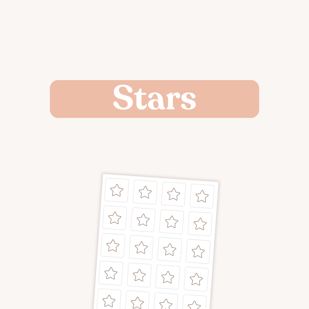 Tile Labels - Stars Pack – Second Scout